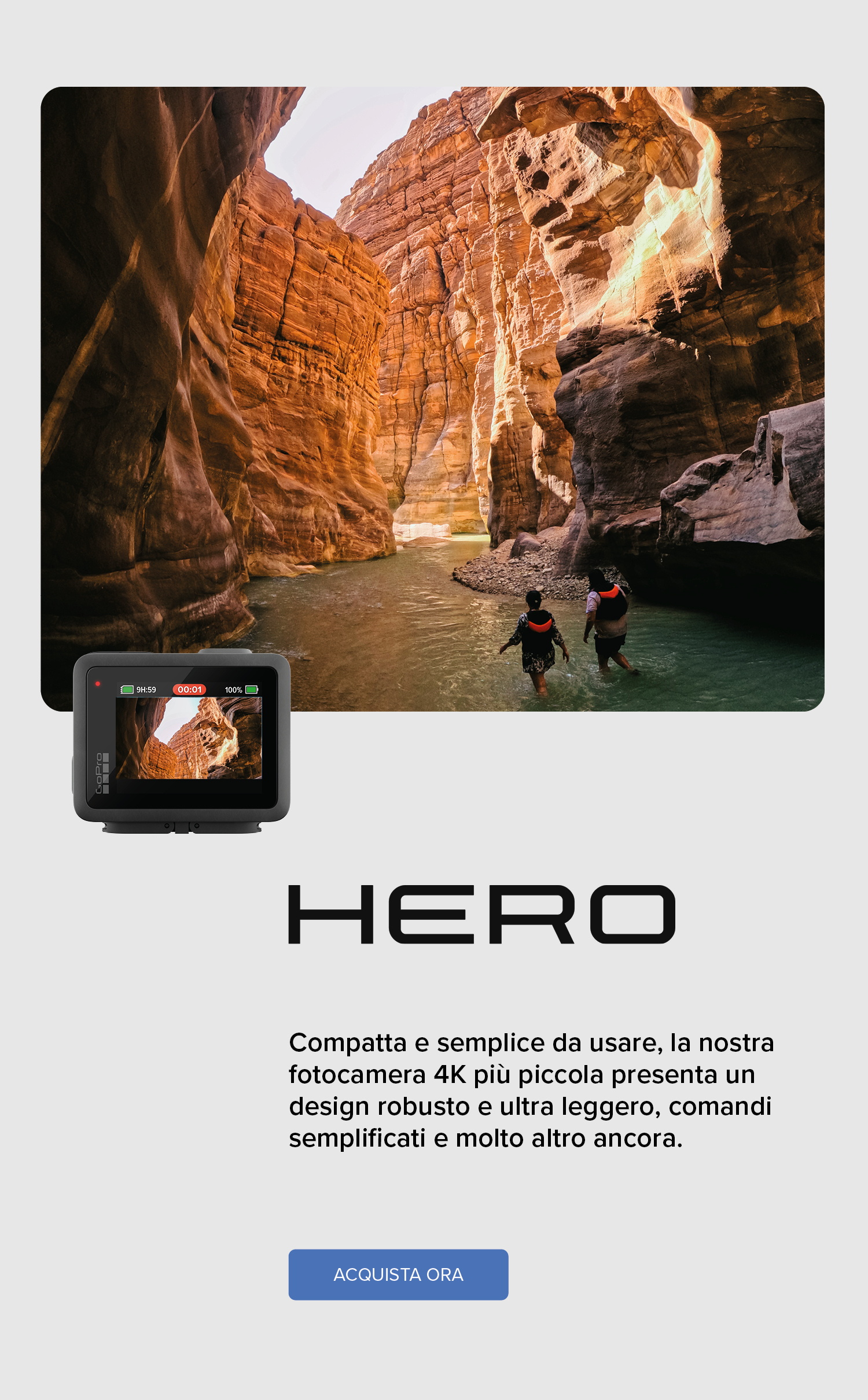 Prodotti GoPro: offerte e prezzi GoPro | Unieuro