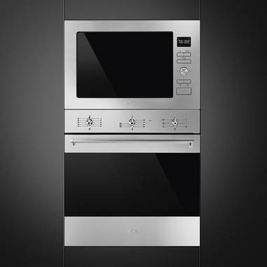 Smeg FMI425X forno a microonde Incasso Microonde con grill 25 L 900 W Acciaio inossidabile ...