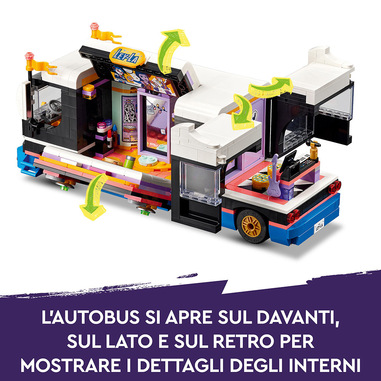 LEGO Tour Bus delle pop star | Giocattoli in offerta su Unieuro